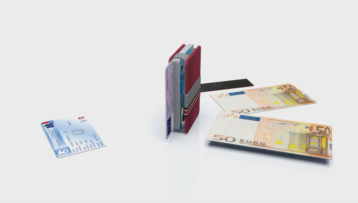 EDI wallet - red sunset – Edenyst